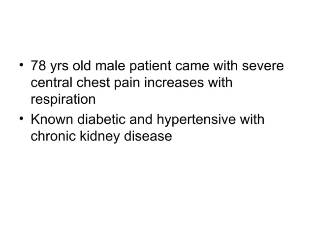 Cardiology morning presentation 2 im1962012 | PPT | Heart and ...