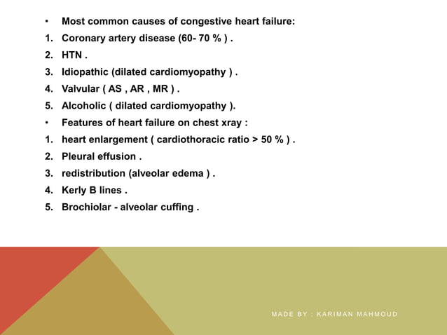 Cardiology notes . medical pearls | PPT