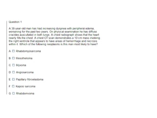 Cardiology questions | PPT