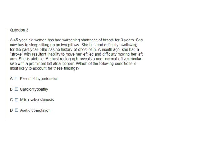 Cardiology questions | PPT | Free Download