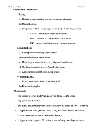 Cardiology revision dr.ahmed-mowafy | PDF