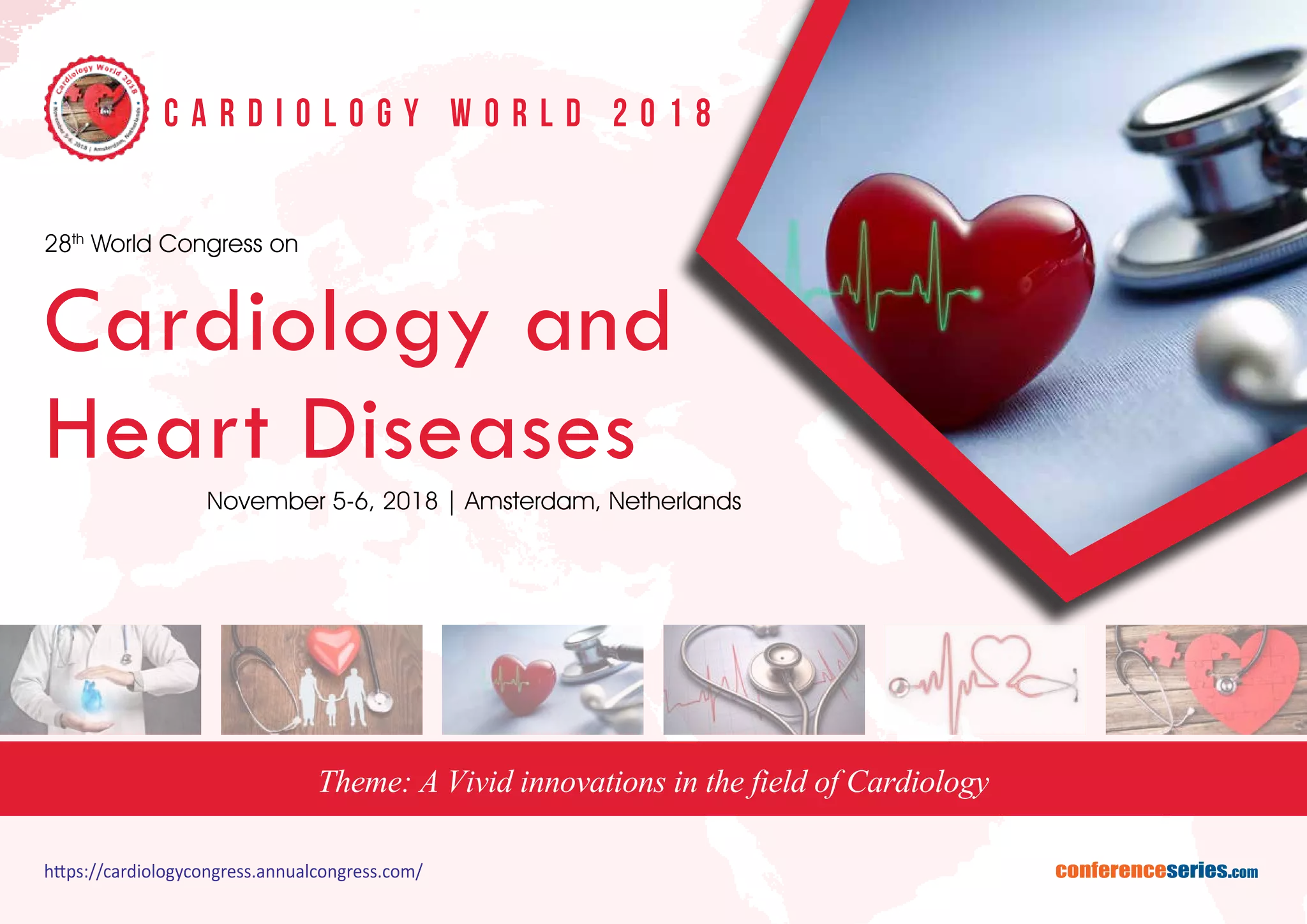 Cardiology world 2018 brochure | PPT