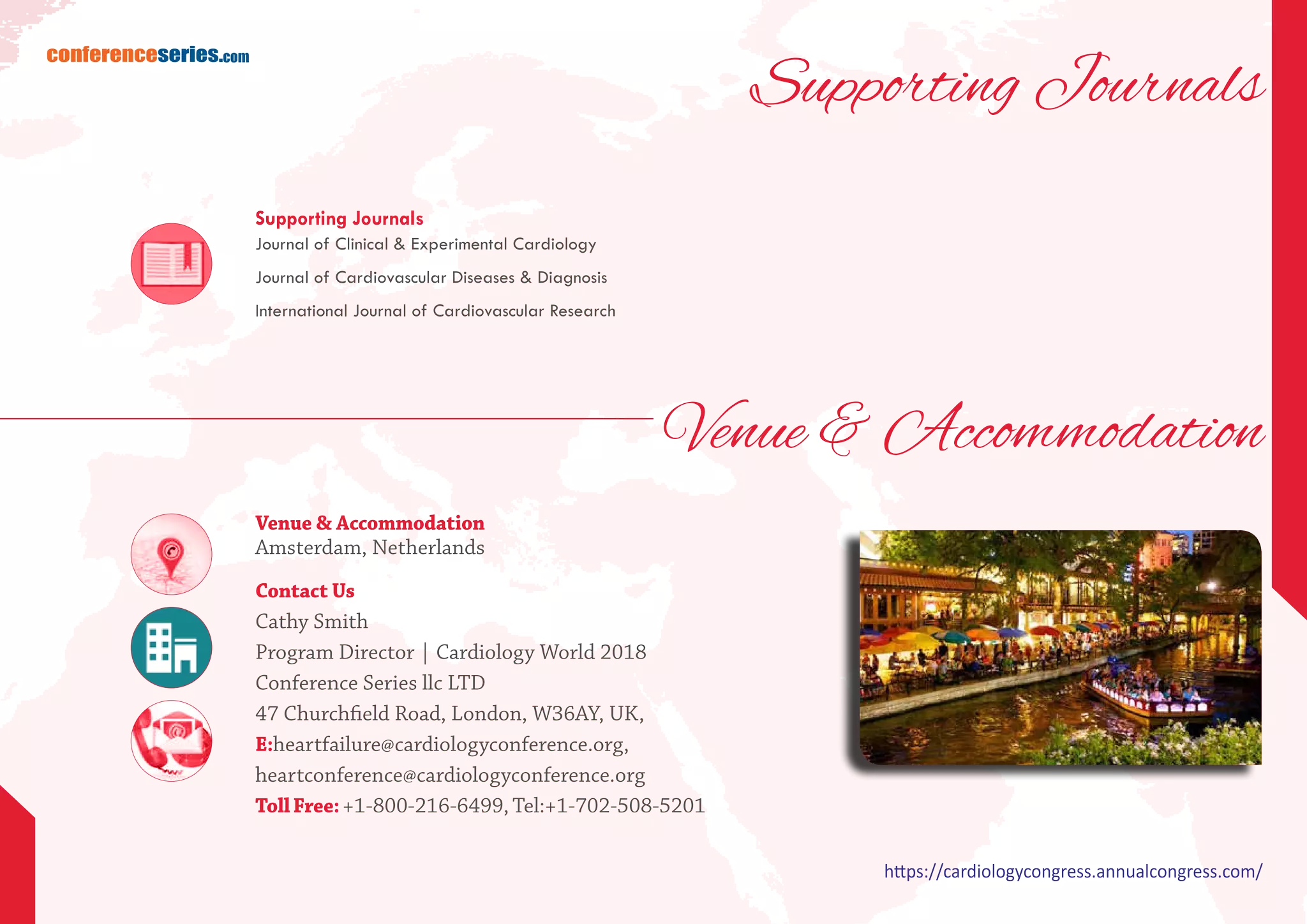 Cardiology world 2018 brochure | PPT