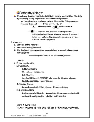 Cardiomyopathies | PDF