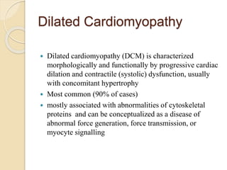 Cardiomyopathies | PPTX