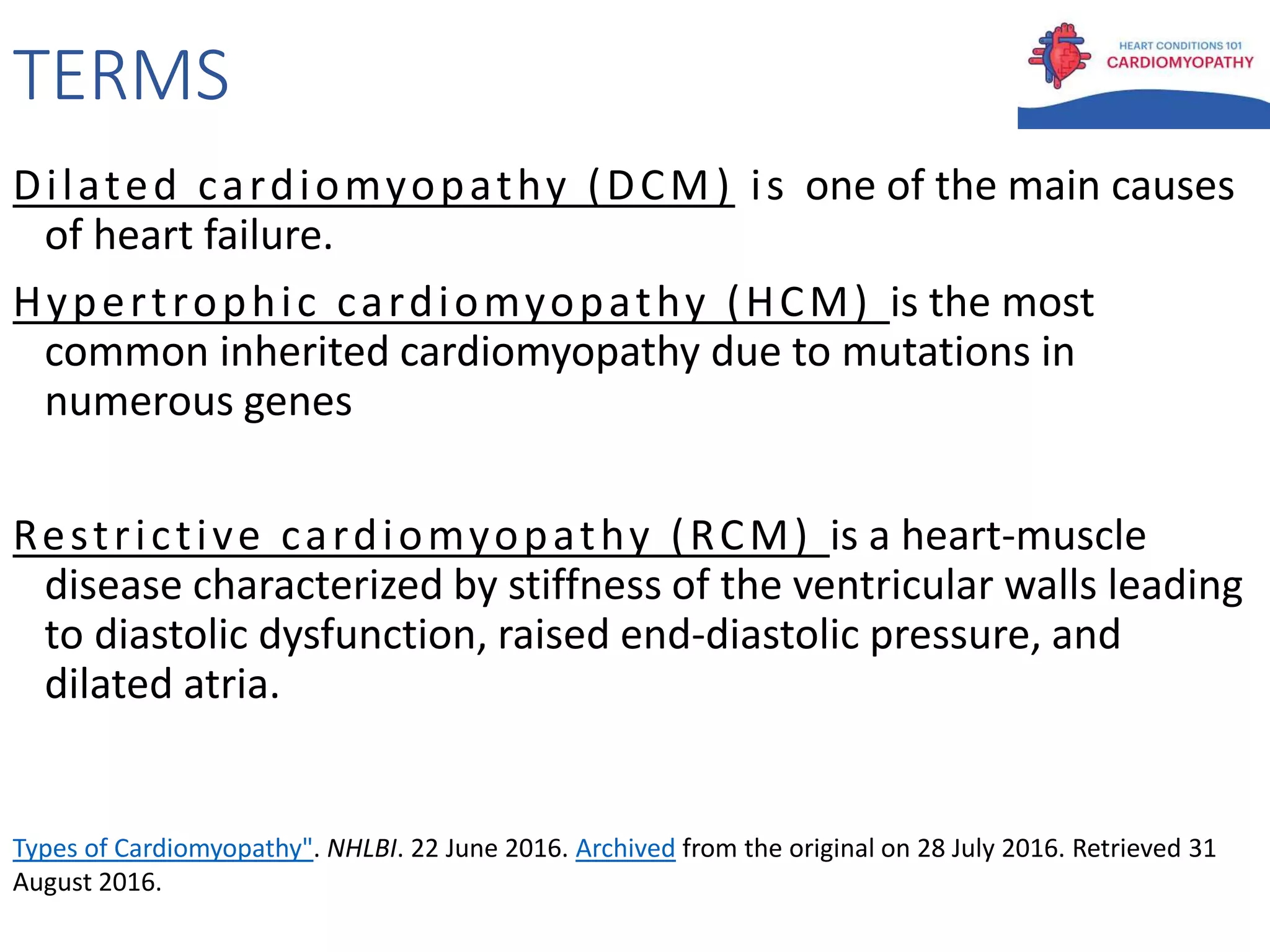 CARDIOMYOPATHIES-by MWEBAZA VICTOR.pptx