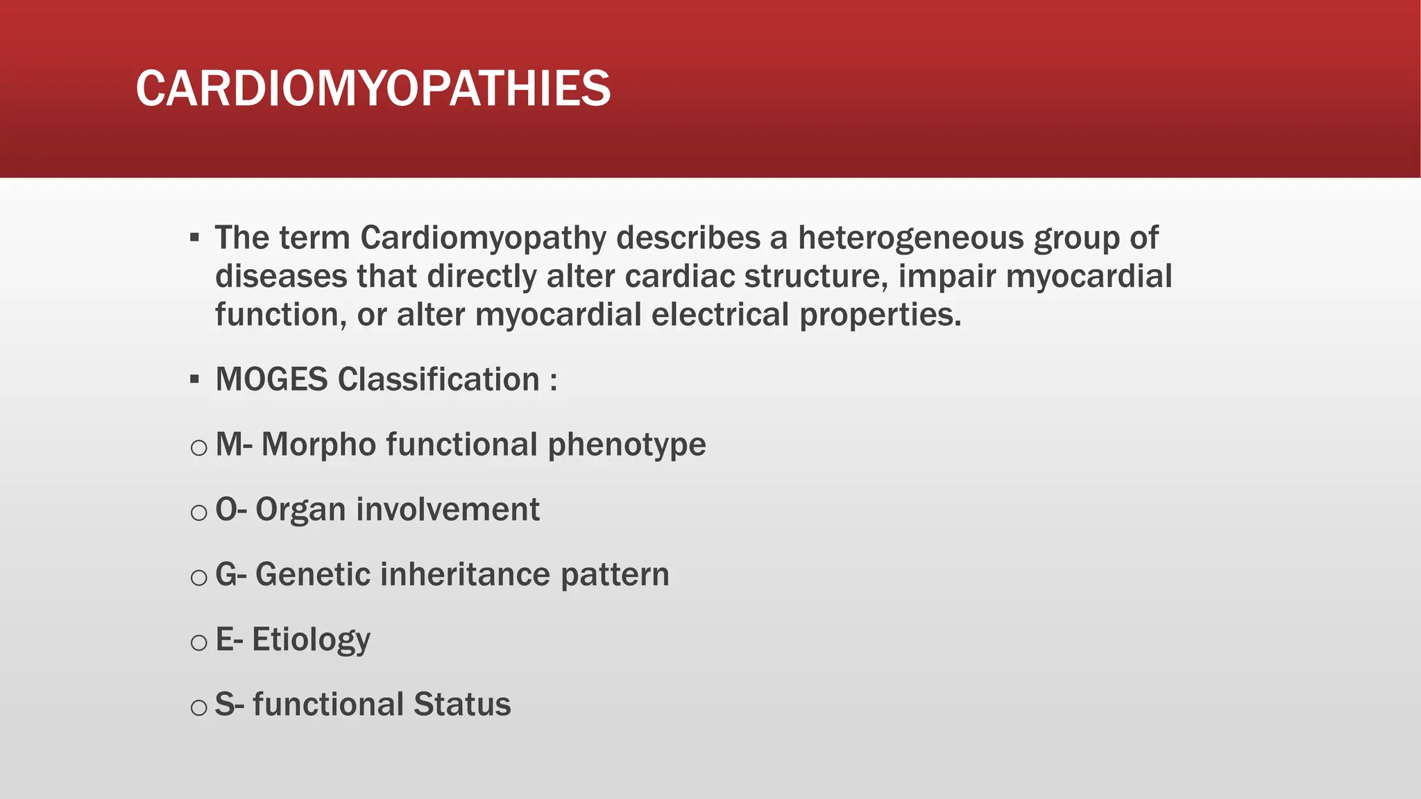 CARDIOMYOPATHIES and Pericardial diseases | PPTX