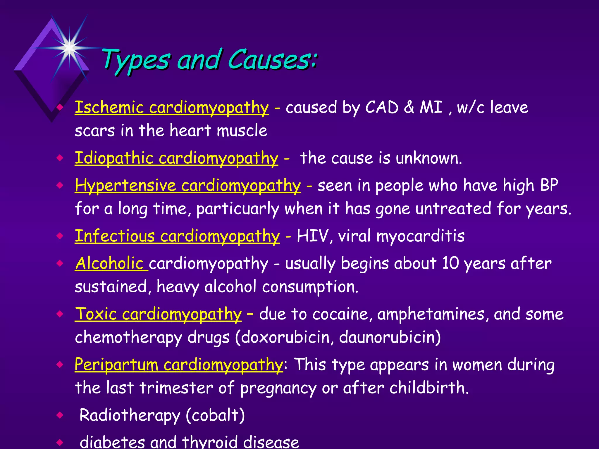 Cardiomyopathy | PPT