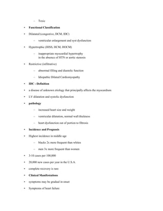 Cardiomyopathy | DOCX