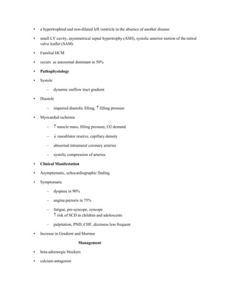Cardiomyopathy | DOCX
