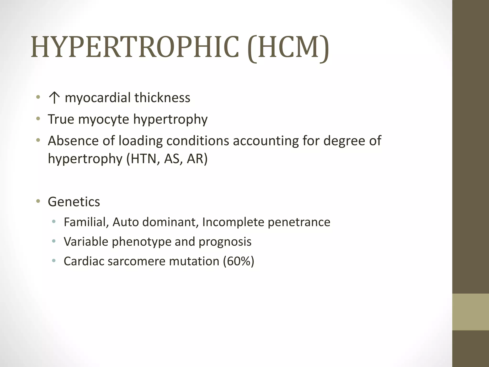 Cardiomyopathy | PPTX