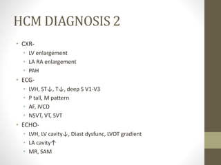 Cardiomyopathy | PPTX