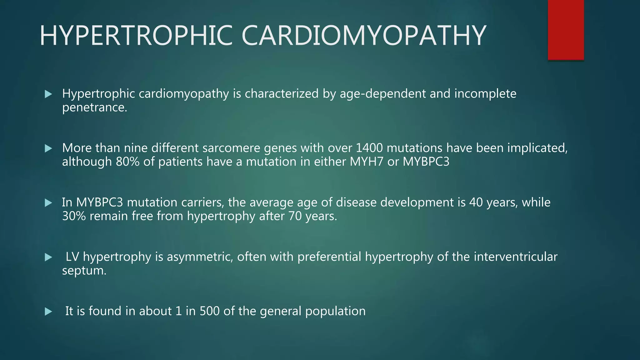 Cardiomyopathy | PPTX