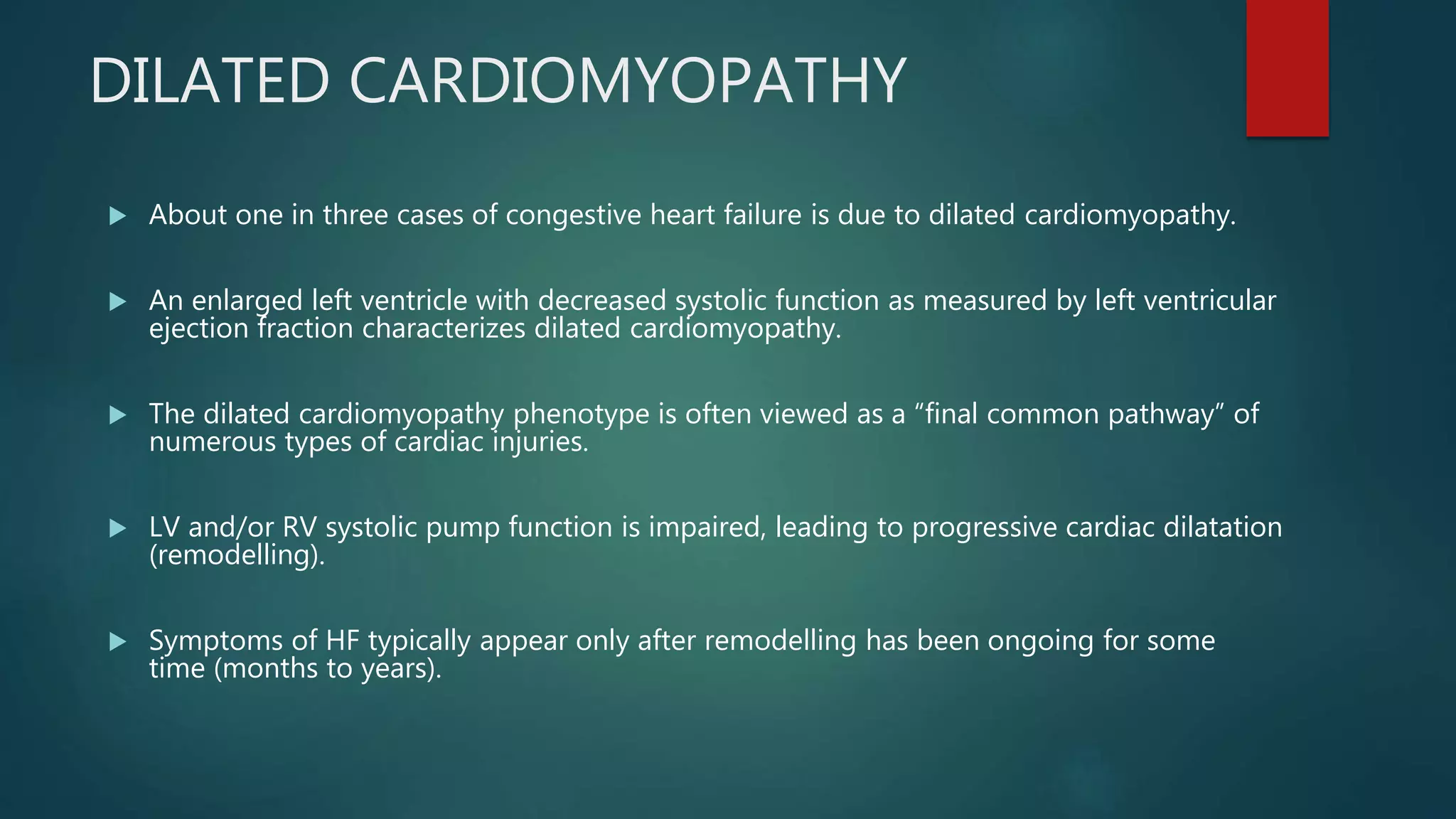 Cardiomyopathy | PPTX