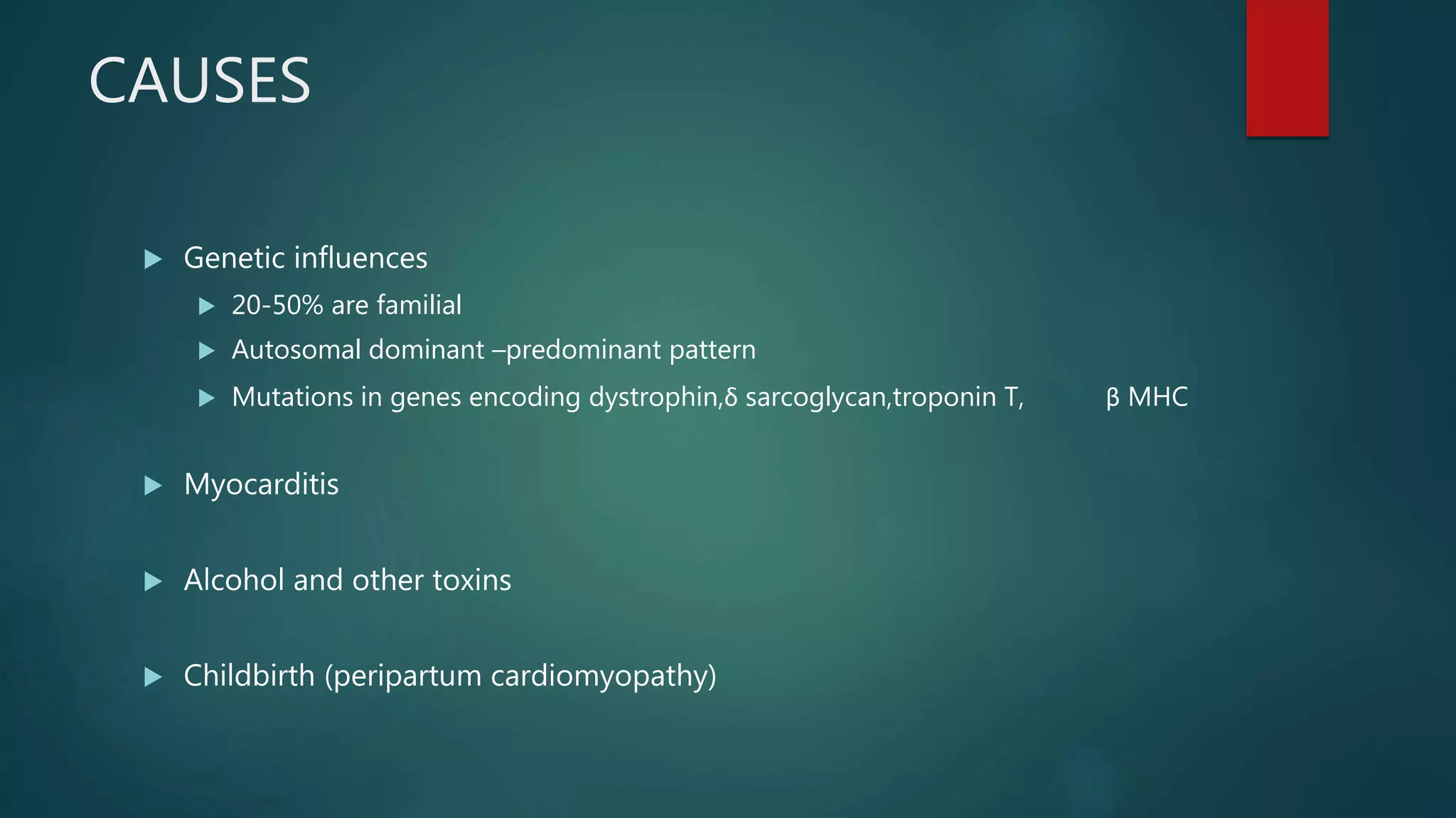 Cardiomyopathy | PPTX
