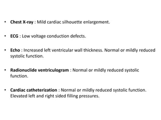 Cardiomyopathy | PPTX
