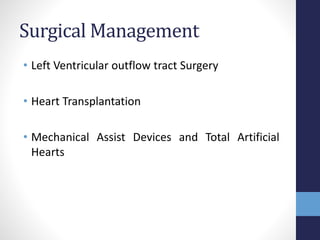 Cardiomyopathy | PPTX