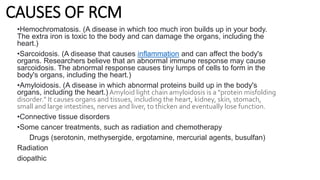 Cardio myopathy | PPTX