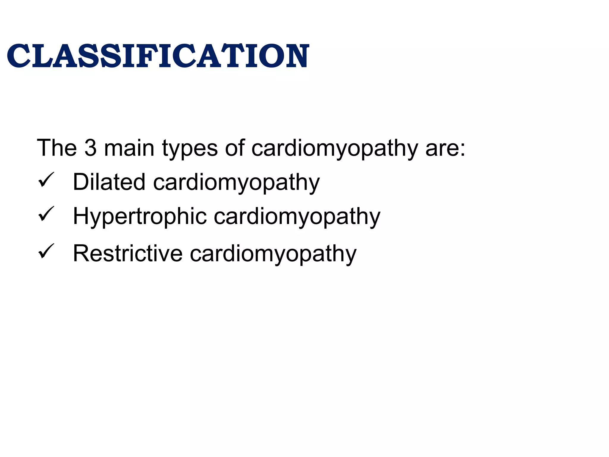Cardiomyopathy | PPT