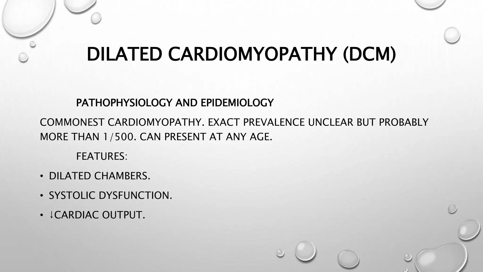 Cardiomyopathy | PPT