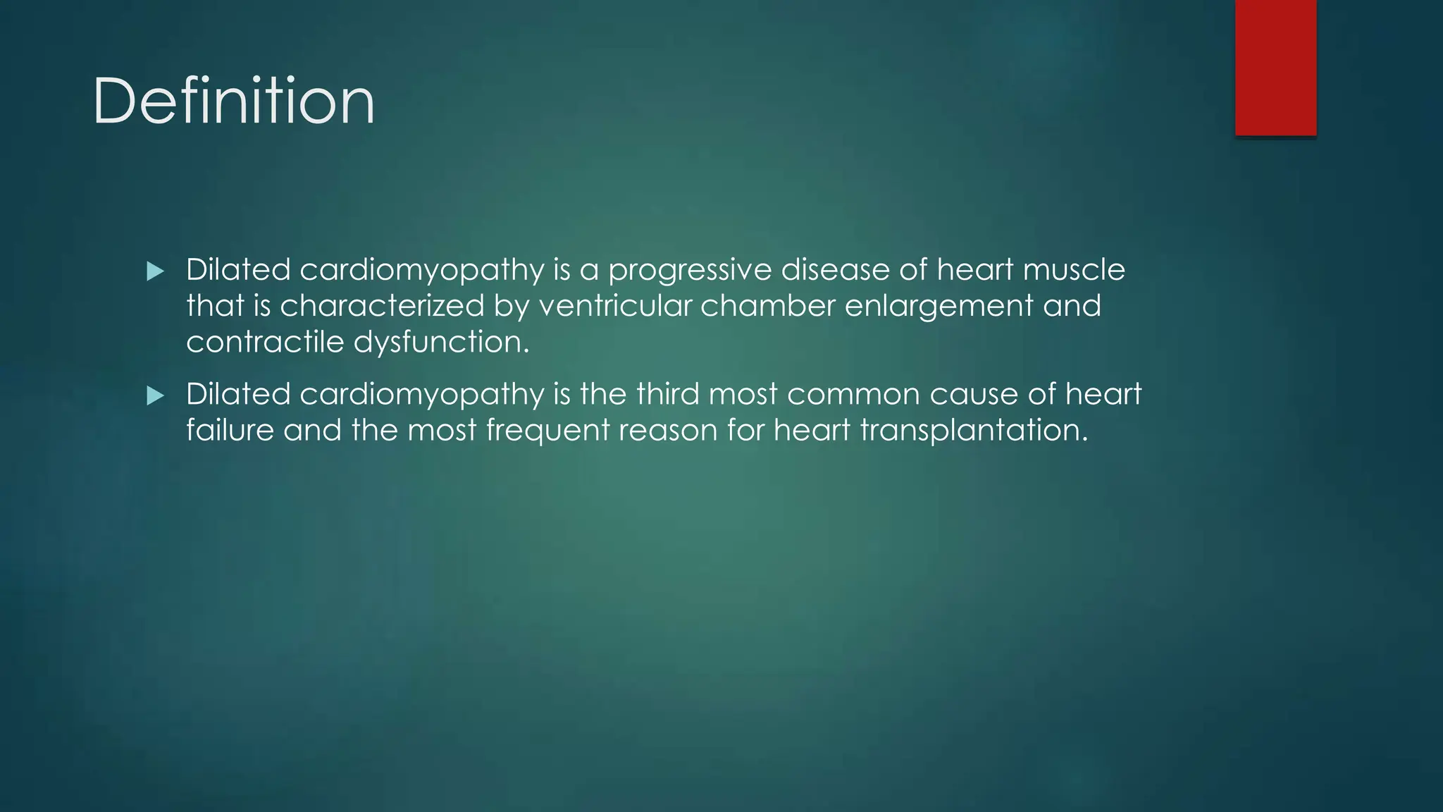 Cardiomyopathy - Internal Medicine .pptx