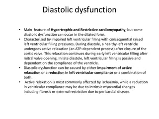 Cardiomyopathy and anesthetic concern | PPTX