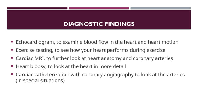 Cardiomyopathy - Classification and Nursing management.pptx