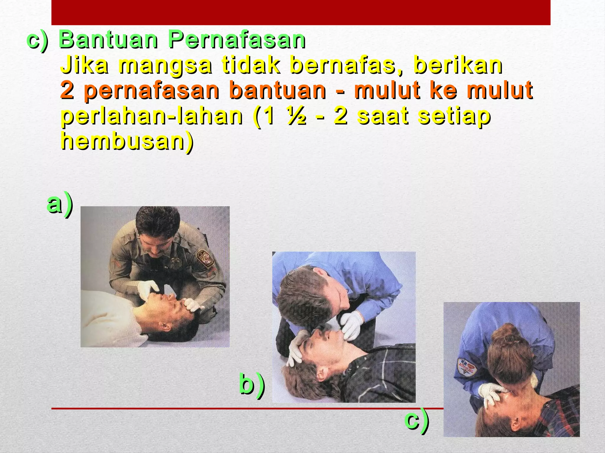 Cardio Pulmonari Resuscitation (CPR) - Kaedah Permulihan Keatas Jantung ...