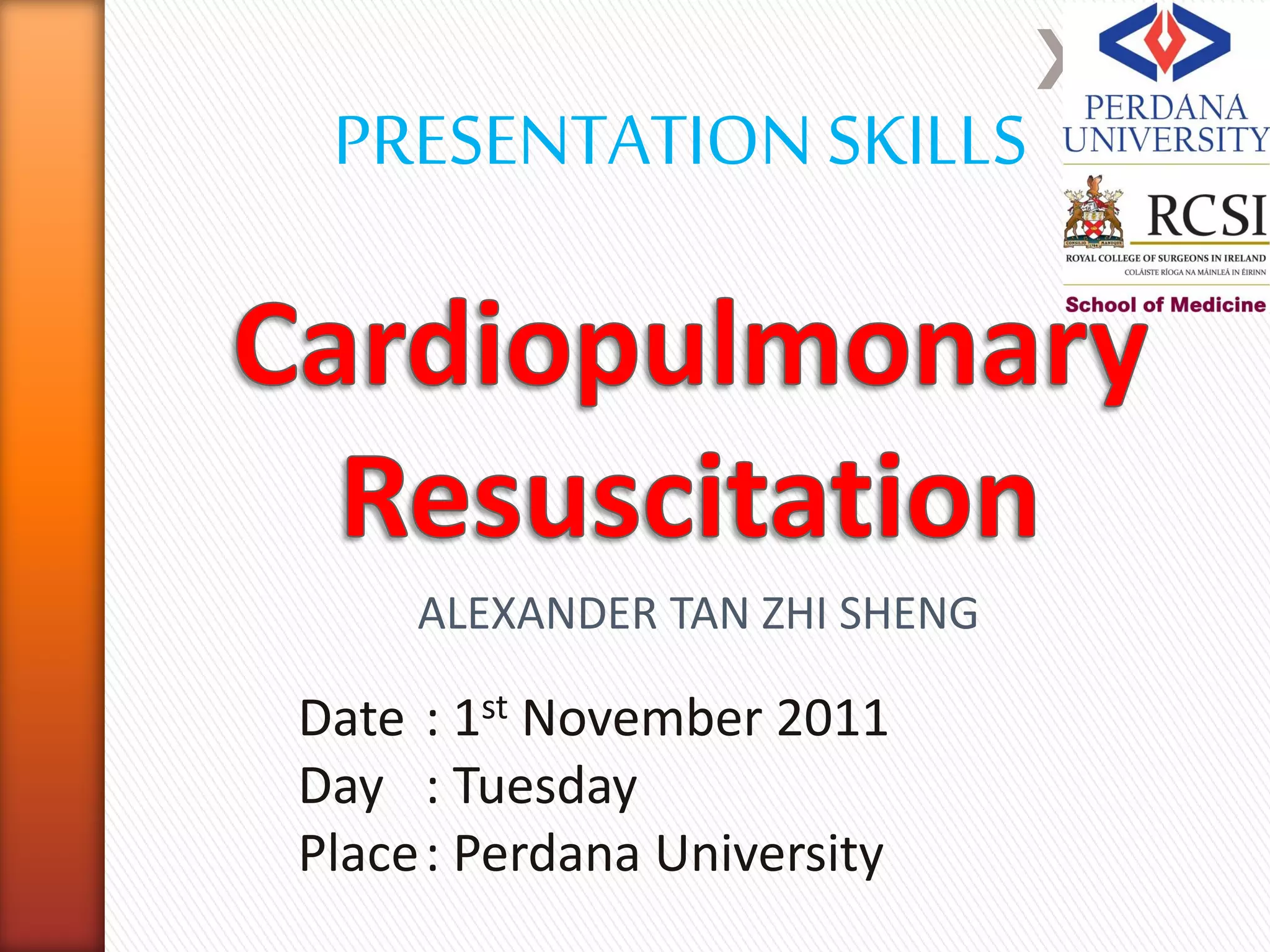 Cardiopulmonary Resuscitation | PPT