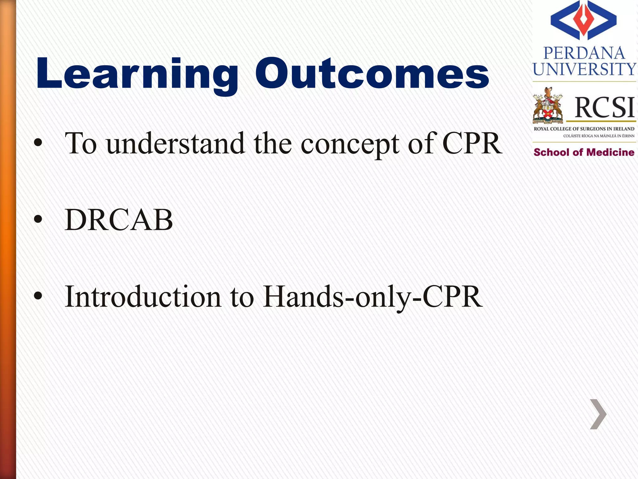 Cardiopulmonary Resuscitation | PPT