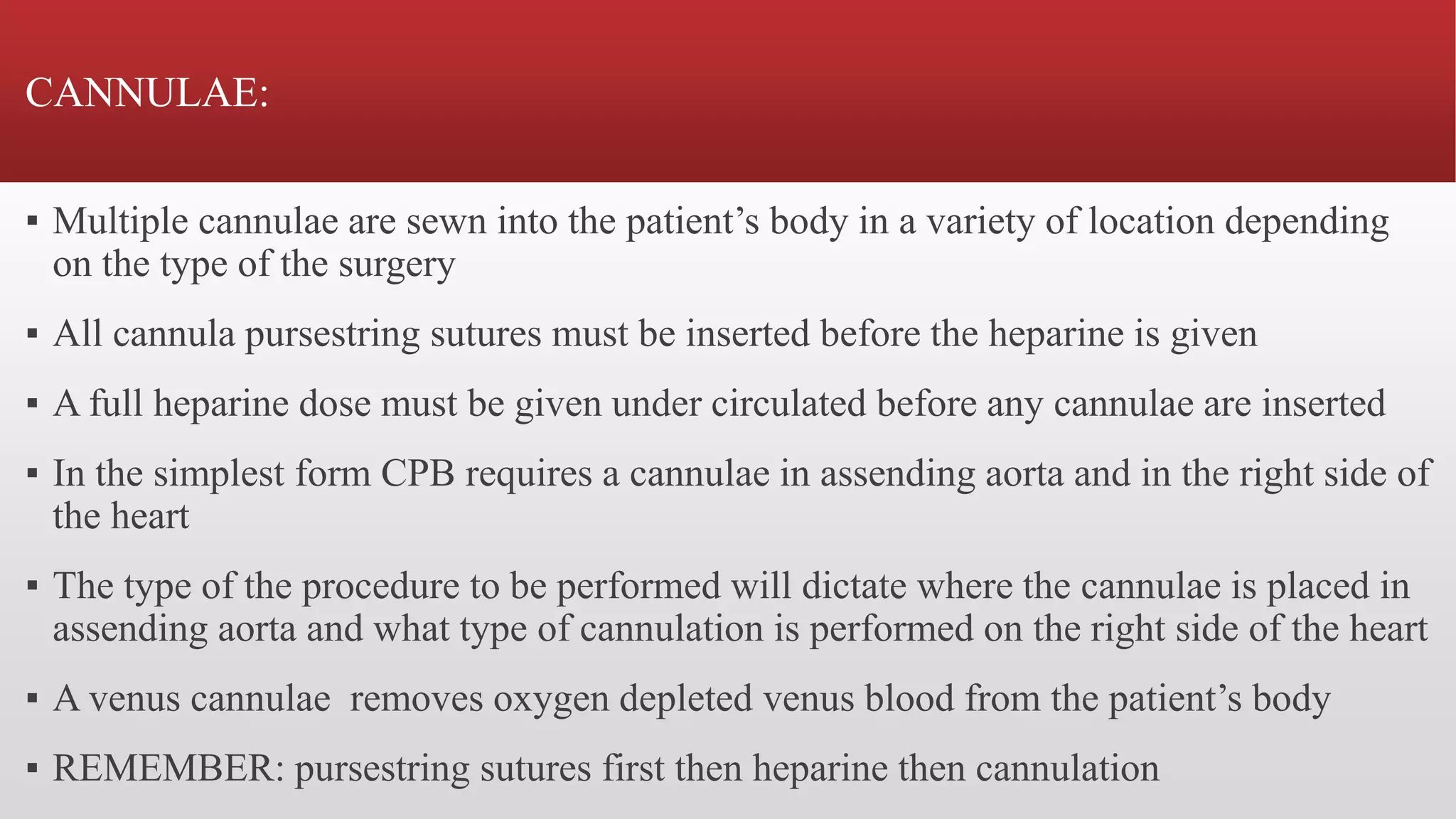 Cardiopulmonary bypass | PPTX