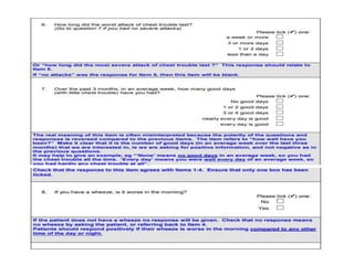Cardiopulmonary sgrq questionnaire | PPTX