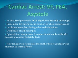 Cardiopulmonary%20 resuscitation%20during%20pregnancy | PPTX