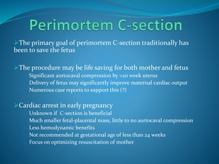 Cardiopulmonary%20 resuscitation%20during%20pregnancy | PPTX