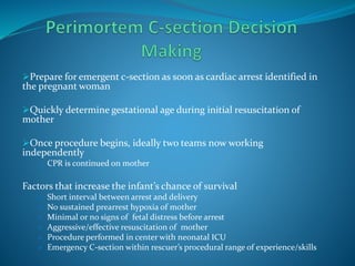 Cardiopulmonary%20 resuscitation%20during%20pregnancy | PPTX