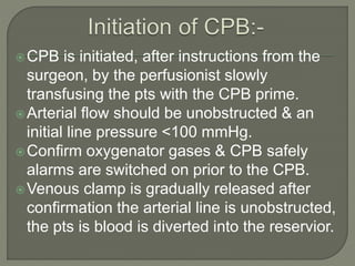 Cardiopulmonarybypass | PPTX