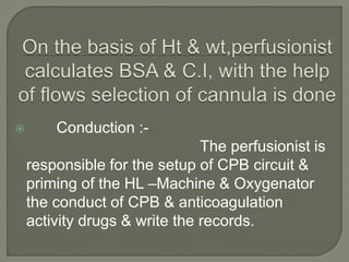 Cardiopulmonarybypass | PPTX