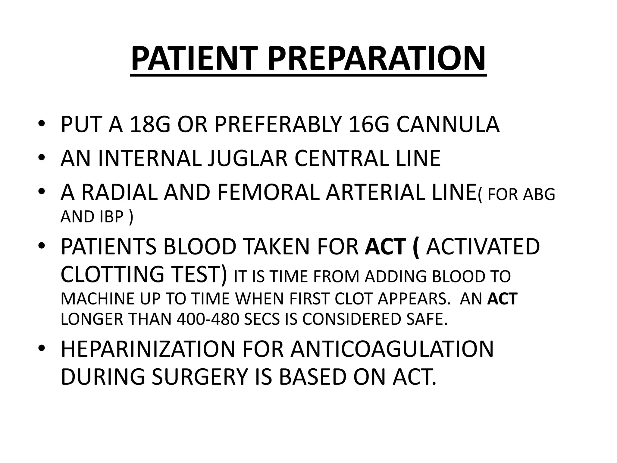 Cardiopulmonary bypass | PPTX