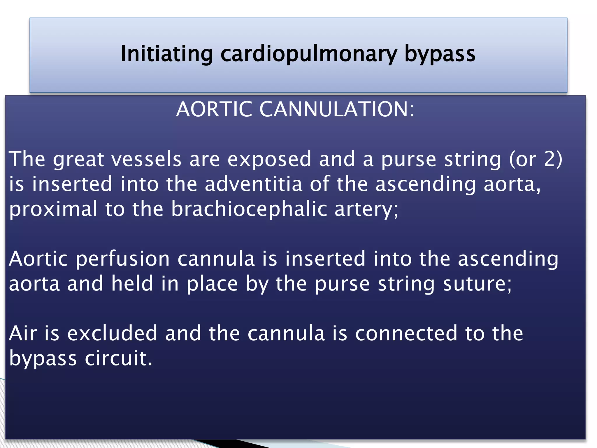 Cardiopulmonary bypass | PPTX