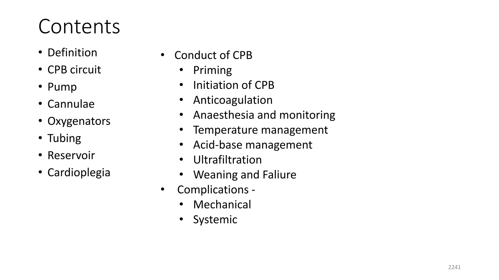 Cardiopulmonary bypass razi shahid | PPTX