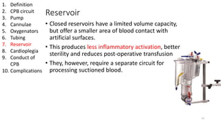 Cardiopulmonary bypass razi shahid | PPTX