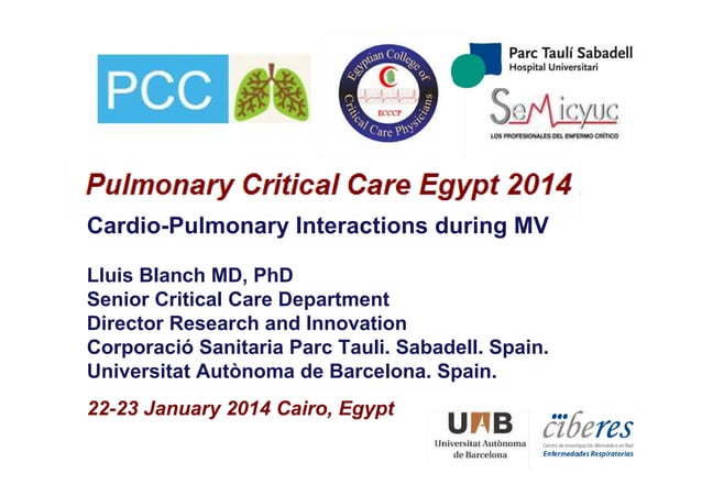 Cardio Pulmonary Interactions during Mechanical Ventilation | PDF