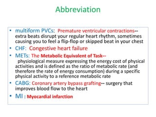 Cardiopulmonary rehabilitation | PPTX