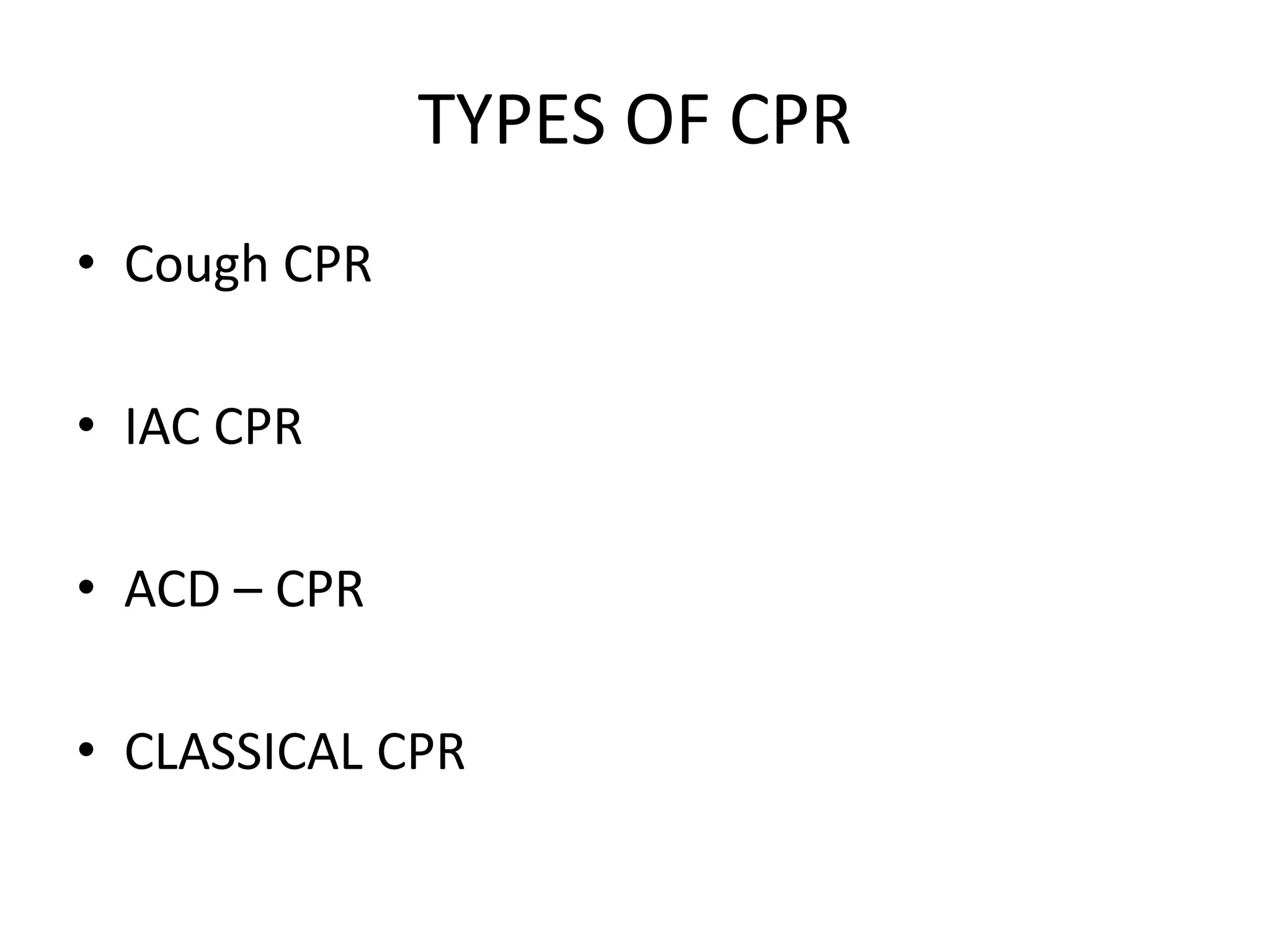 Cardiopulmonary resuscitation | PPTX