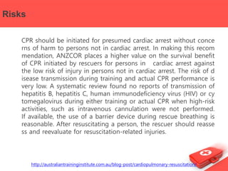 Cardiopulmonary Resuscitation | PPT