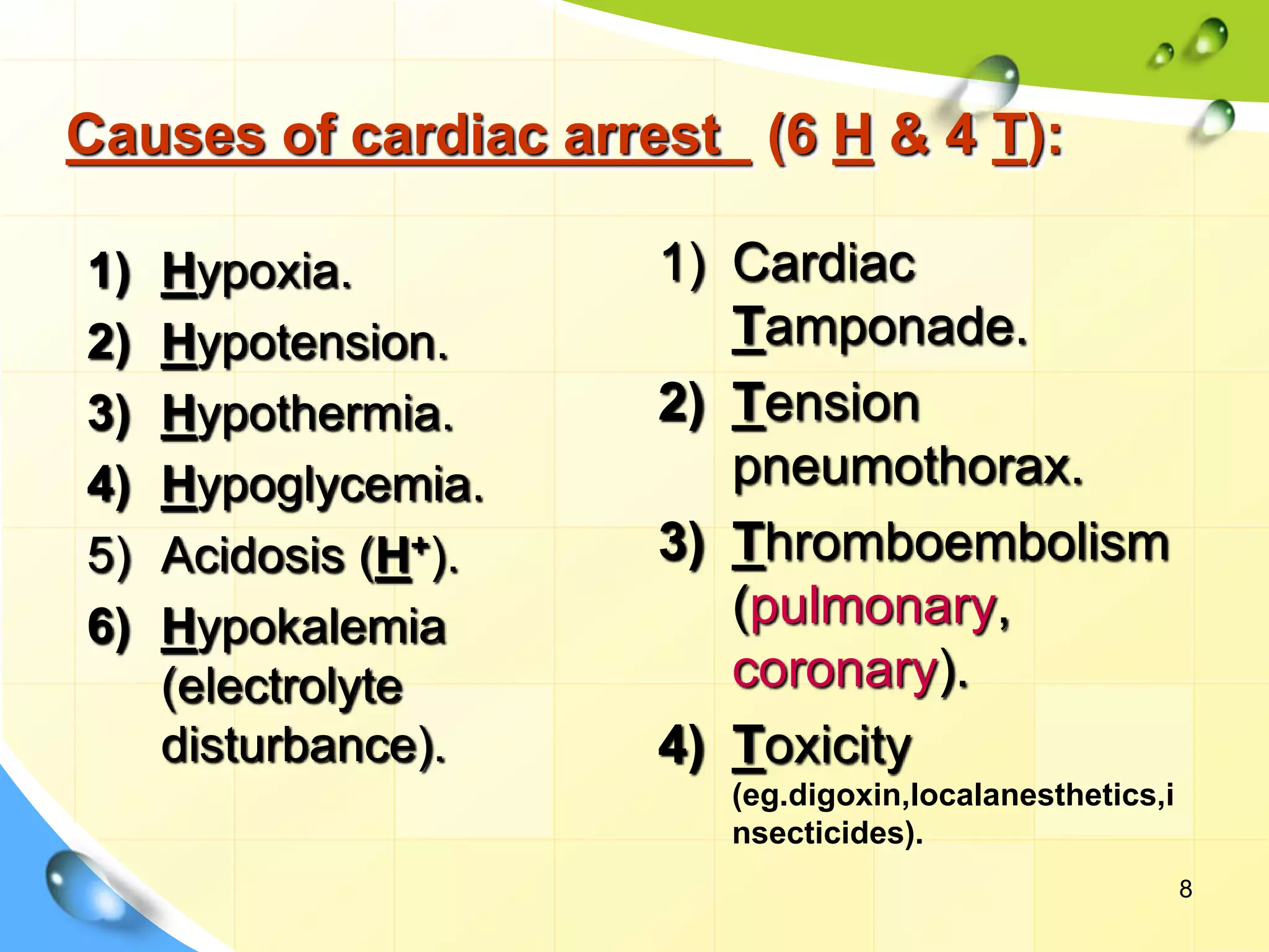 Cardiopulmonary resuscitation | PPTX