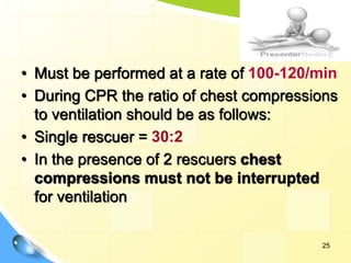 Cardiopulmonary resuscitation | PPTX