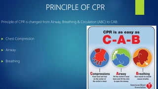 Cardiopulmonary resuscitation | PPTX | First Aid | Injuries