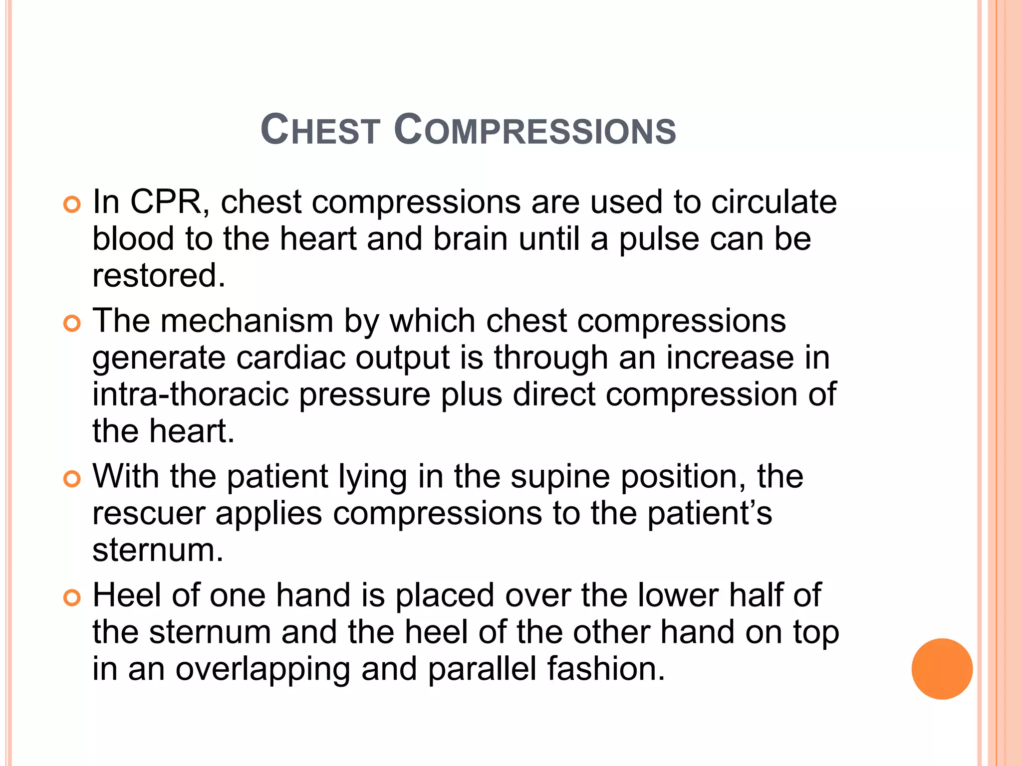Cardiopulmonary resuscitation | PPTX