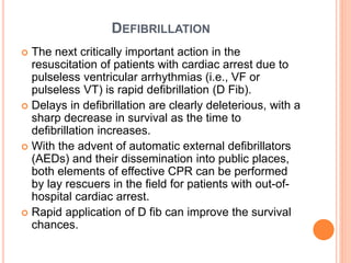 Cardiopulmonary resuscitation | PPTX | First Aid | Injuries